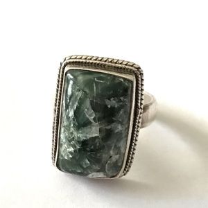 Jewelry | Rare Seraphinite Ring | Poshmark